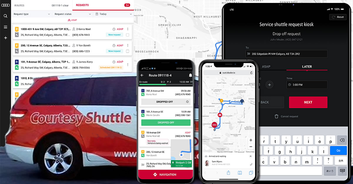 About Us - iDEALER Shuttle, Valet, Parts Delivery Management System